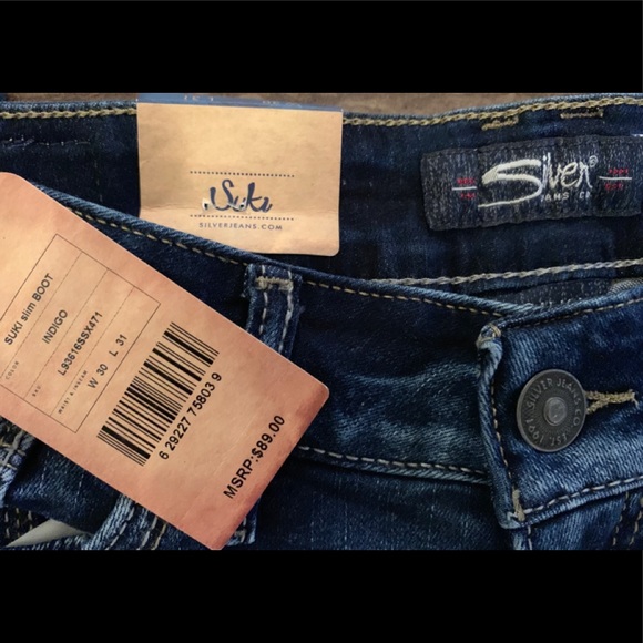 Silver Jeans | Jeans | Silver Jeans Suki Slim Boot Perfectly Curvy 33 ...